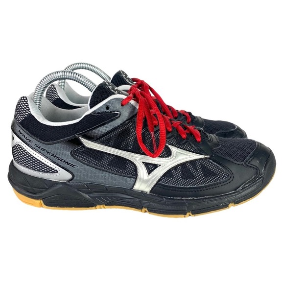 Mizuno | Shoes | Mizuno Wave Supersonic Dynamotion Groove Black And Red ...